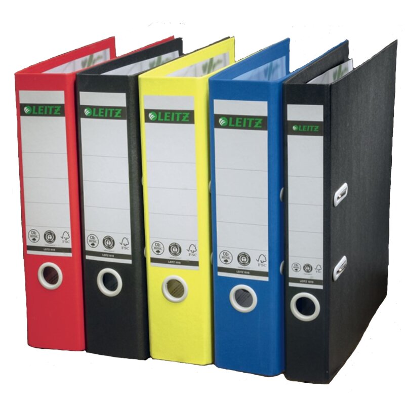 Ordner Recycle A4 in verschiedenen Varianten